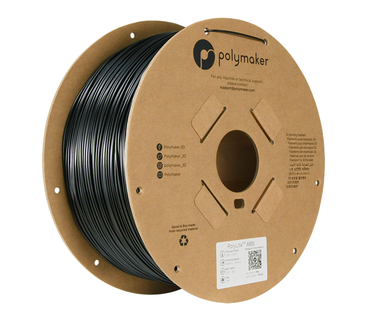 Polymaker PolyLite ABS 1.75mm Filament 3kg – Phaser FPV