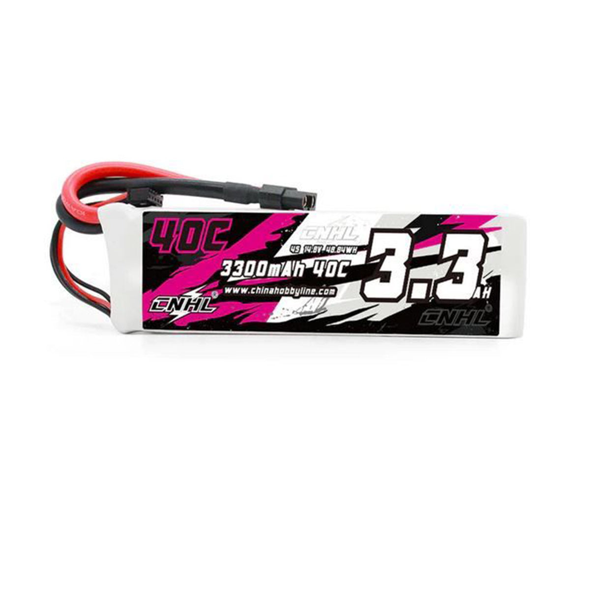 CNHL 3300mAh 14.8V 4S 40C Lipo Battery XT60 [DG] – Phaser FPV