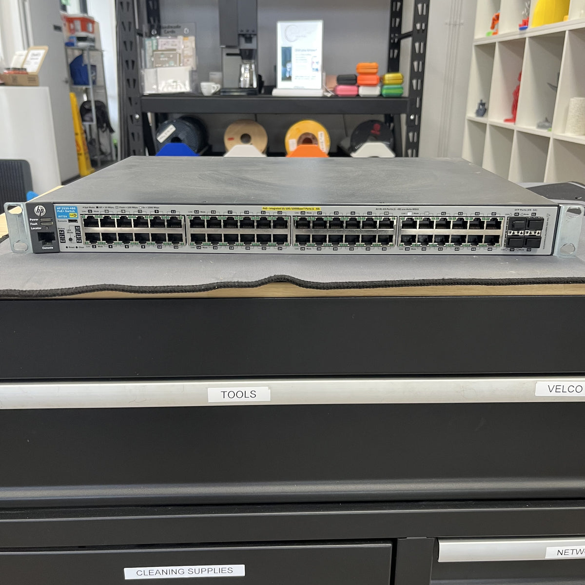 HP ProCurve 2530-48G POE+ 48 Port Gigabit Switch USED [PC] – Phaser FPV