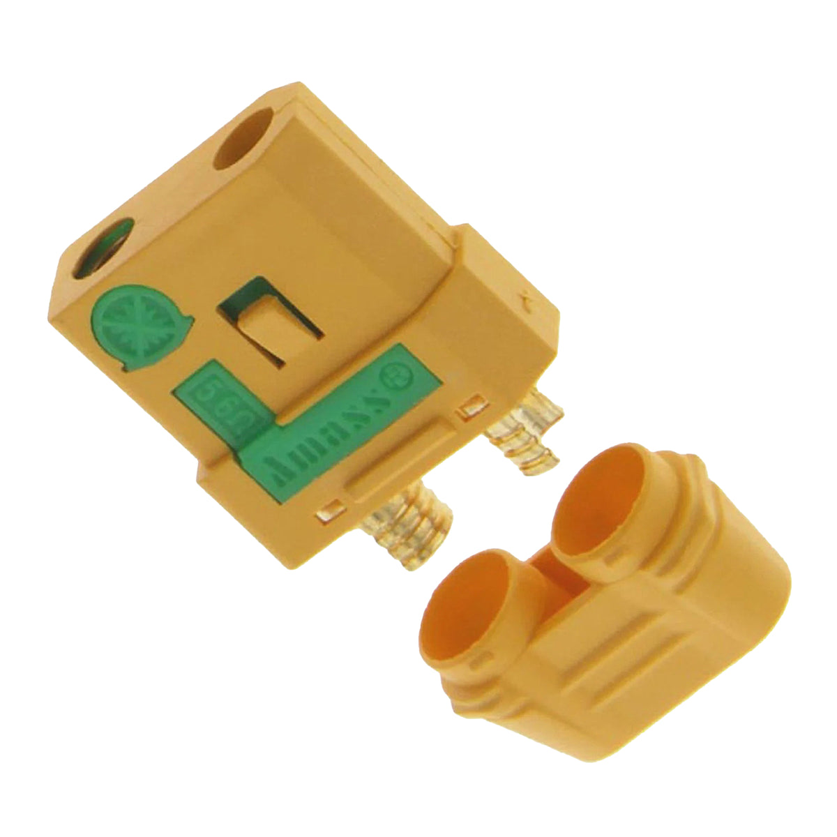 Amass XT90 Female Connector With Sheath (Anti Spark) – Phaser FPV