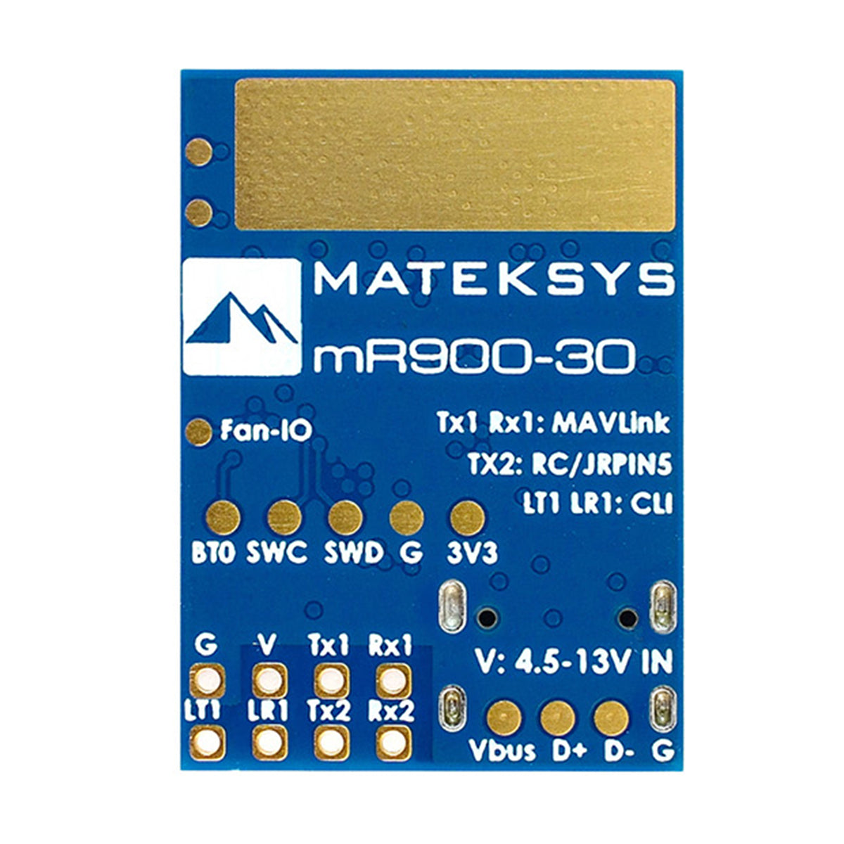Matek mLRS MAVLink Receiver mR900-30 (915mhz) – Phaser FPV