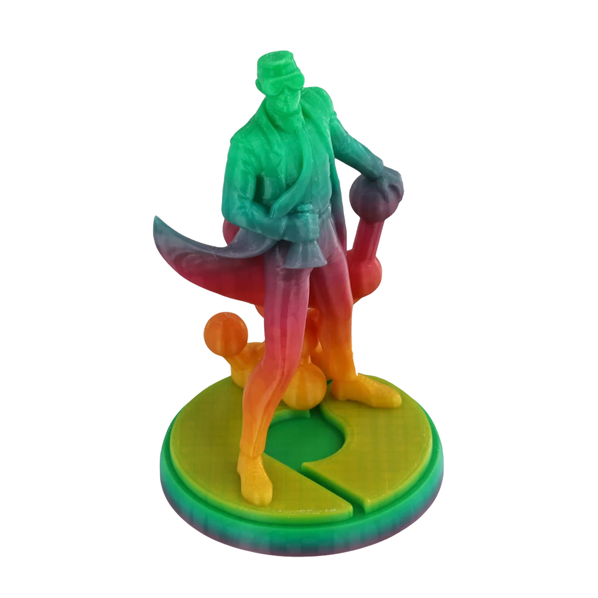 Polymaker Panchroma Gradient Translucent Rainbow PLA 1.75mm Filament 1 ...
