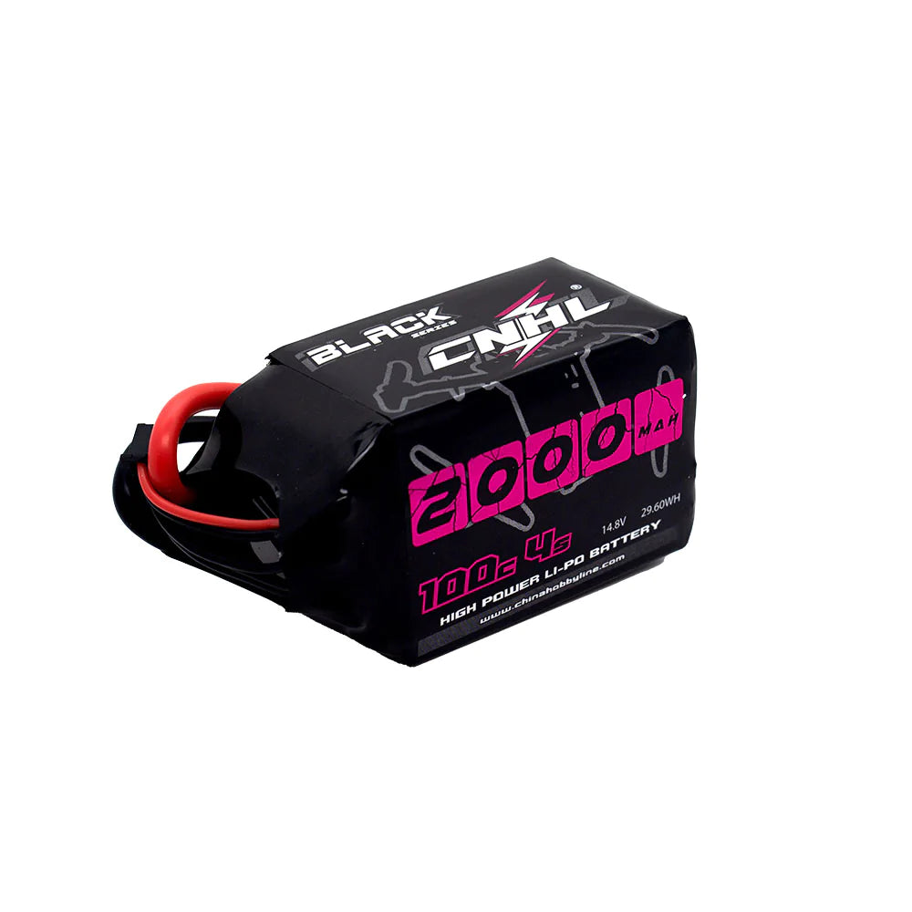 Chinahobbyline CNHL 2000mAh 4S 100c Black Series LiPo Battery [DG ...