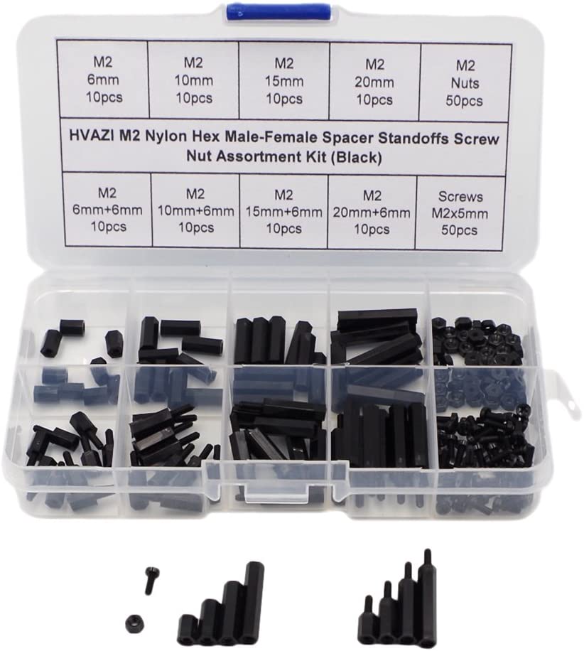 M2 Nylon 180pcs Standoff Kit By Phaser FPV