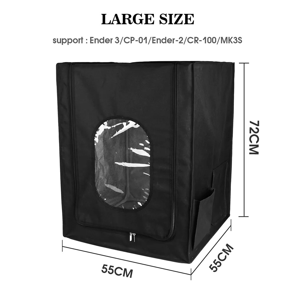 3D Printer Enclosure for Ender 3/MK3S 55x55x72cm – Phaser FPV