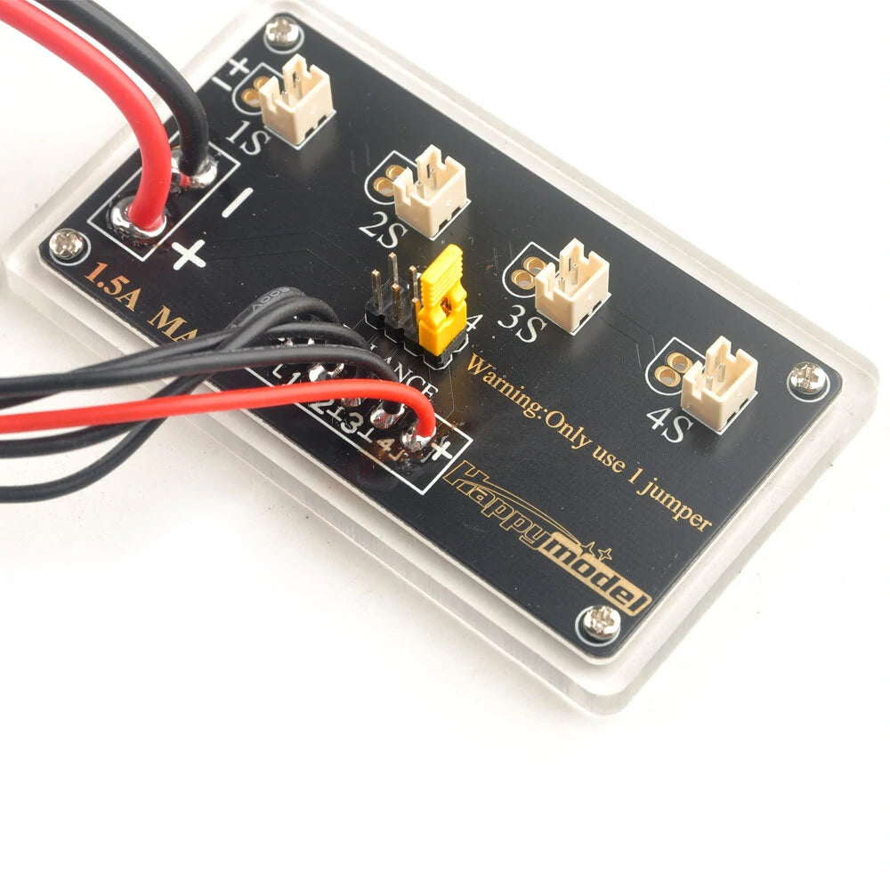 HappyModel 1S 3.7V Battery Series LiPos Balance Charging Board – Phaser FPV